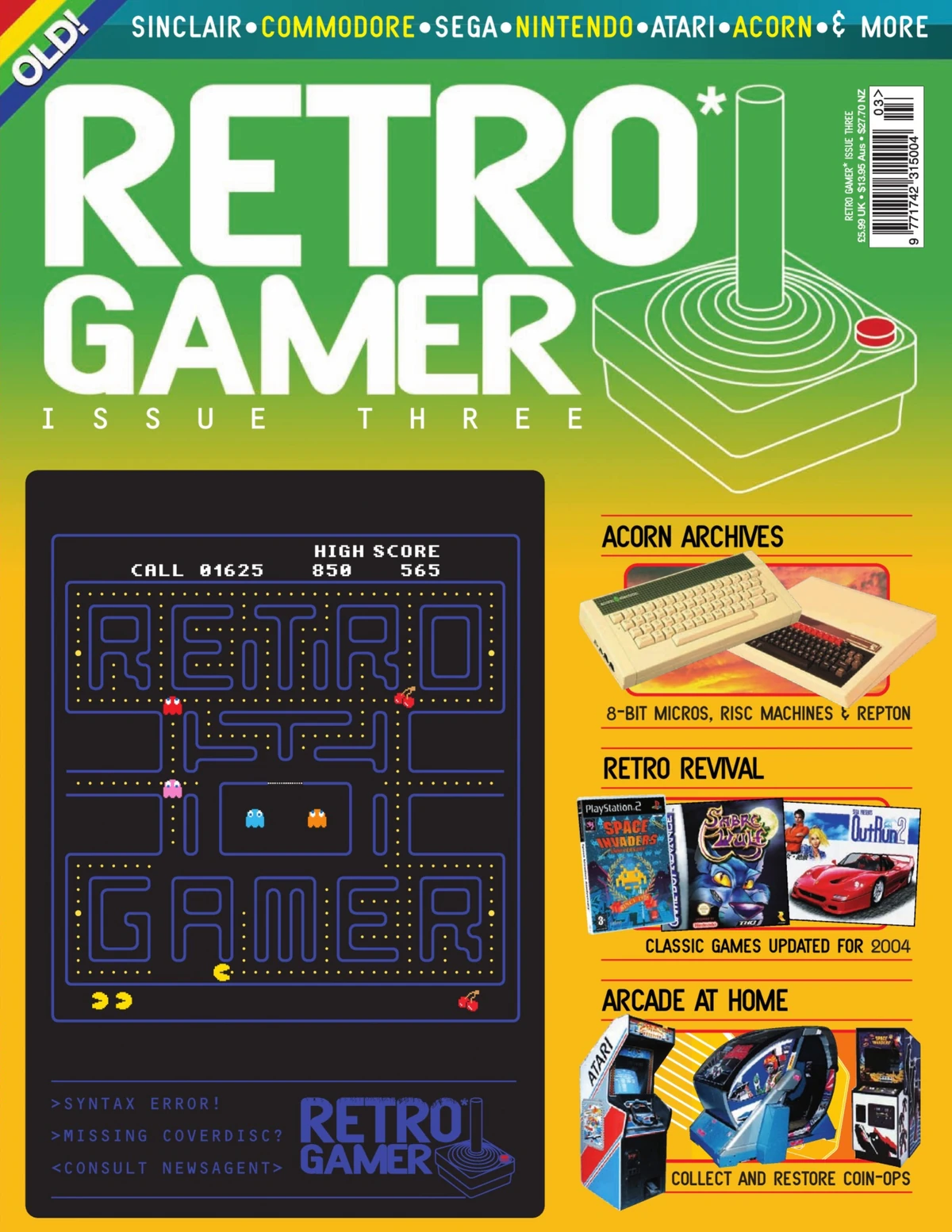 Retro Gamer Issue 3 | Magazines from the Past Wiki | Fandom