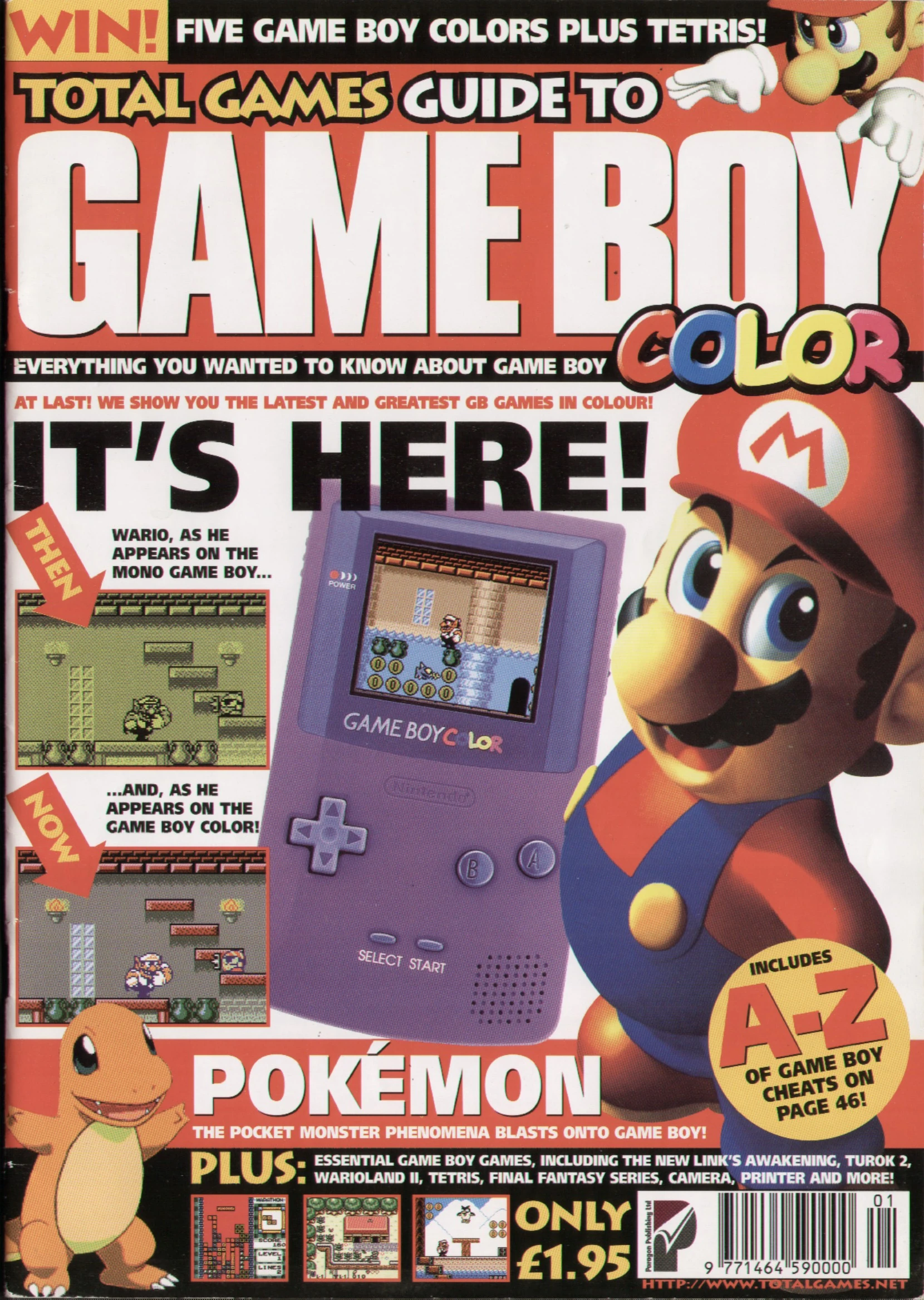 Total Games Guide to Game Boy Color Issue 1 | Magazines from the Past ...
