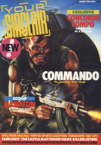 Your Sinclair Issue 1 | Magazines from the Past Wiki | Fandom