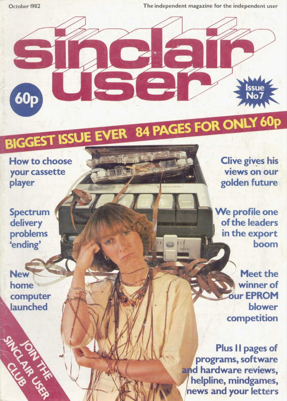 Sinclair User Issue 7 | Magazines from the Past Wiki | Fandom