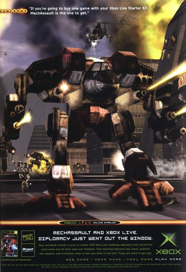 MechAssault | Magazines from the Past Wiki | Fandom