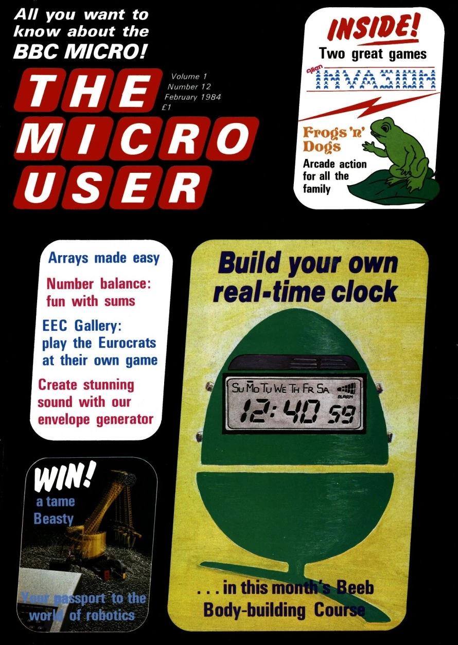 Micro User Issue 12 | Magazines from the Past Wiki | Fandom