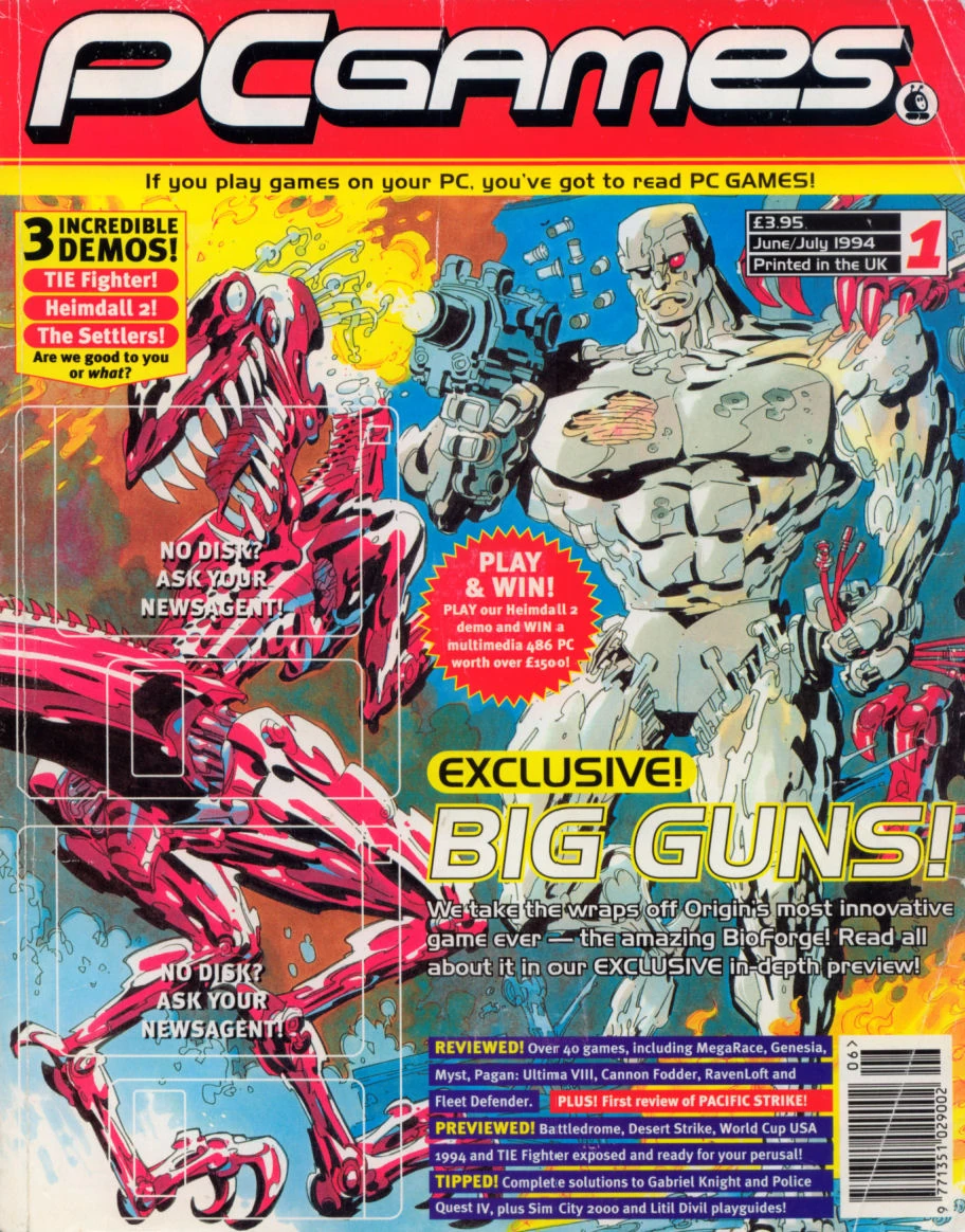 PC Games (EMAP) Front Cover Gallery | Magazines from the Past Wiki | Fandom