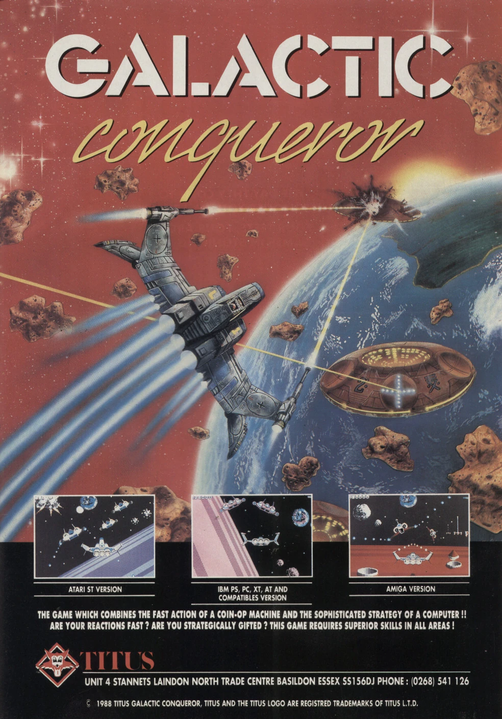 Galactic Conqueror | Magazines from the Past Wiki | Fandom