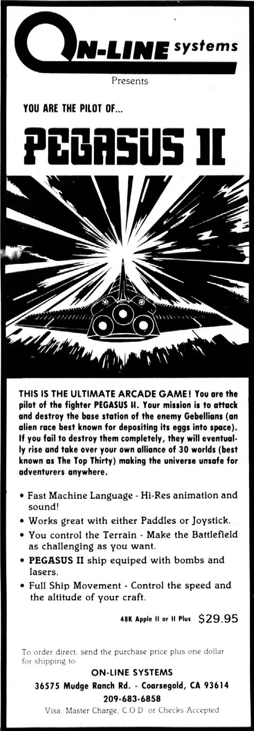 Pegasus II | Magazines from the Past Wiki | Fandom