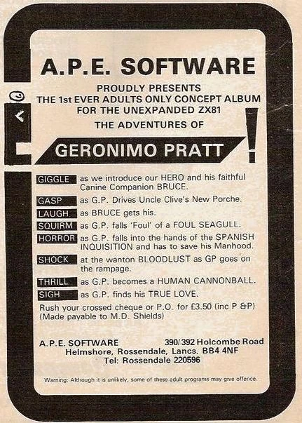 The Adventures of Geronimo Pratt | Magazines from the Past Wiki | Fandom