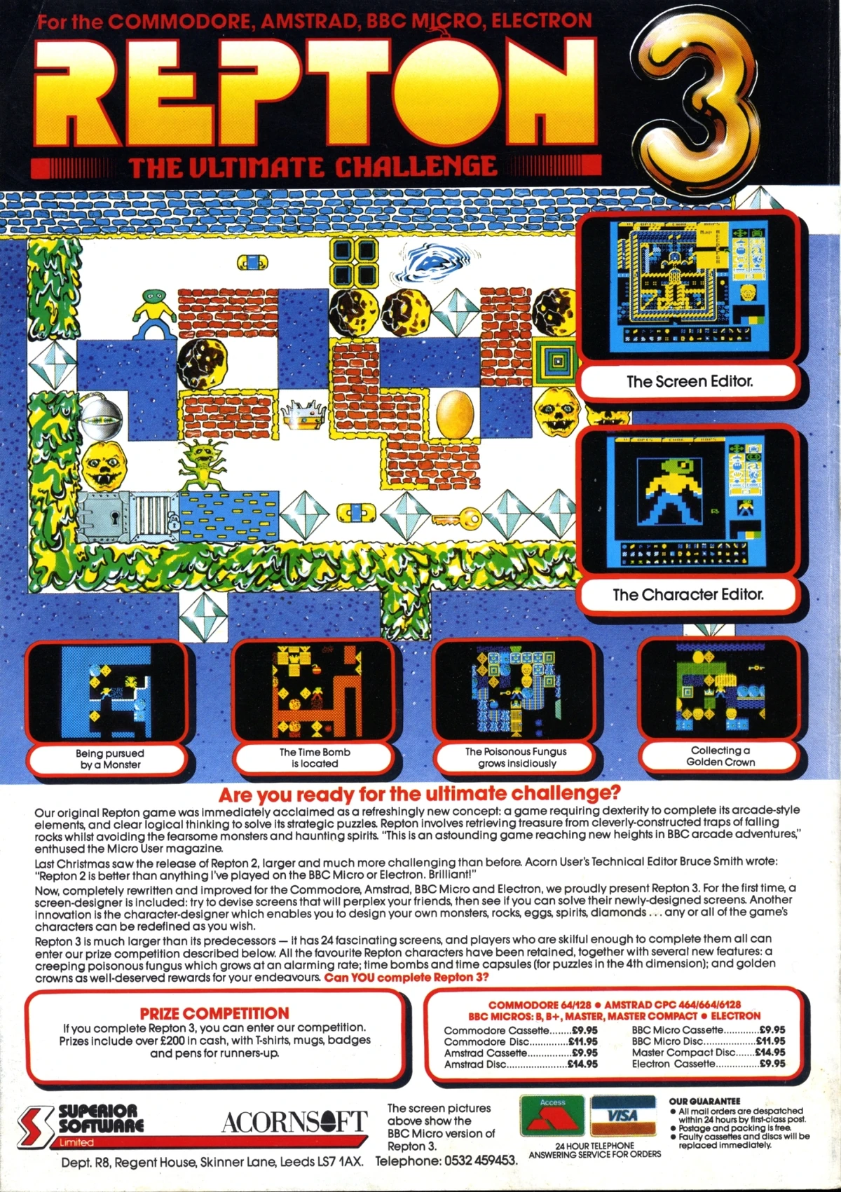 Repton 3 | Magazines from the Past Wiki | Fandom