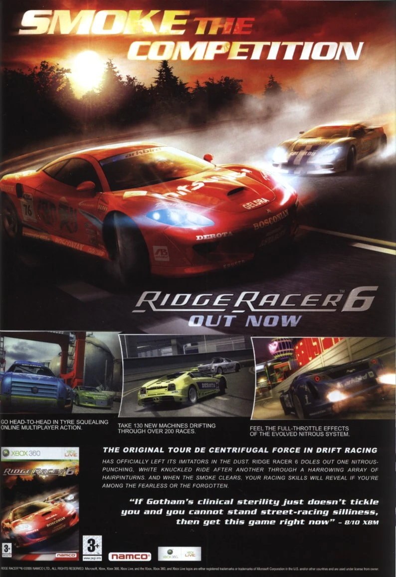 Ridge Racer 6 | Magazines from the Past Wiki | Fandom