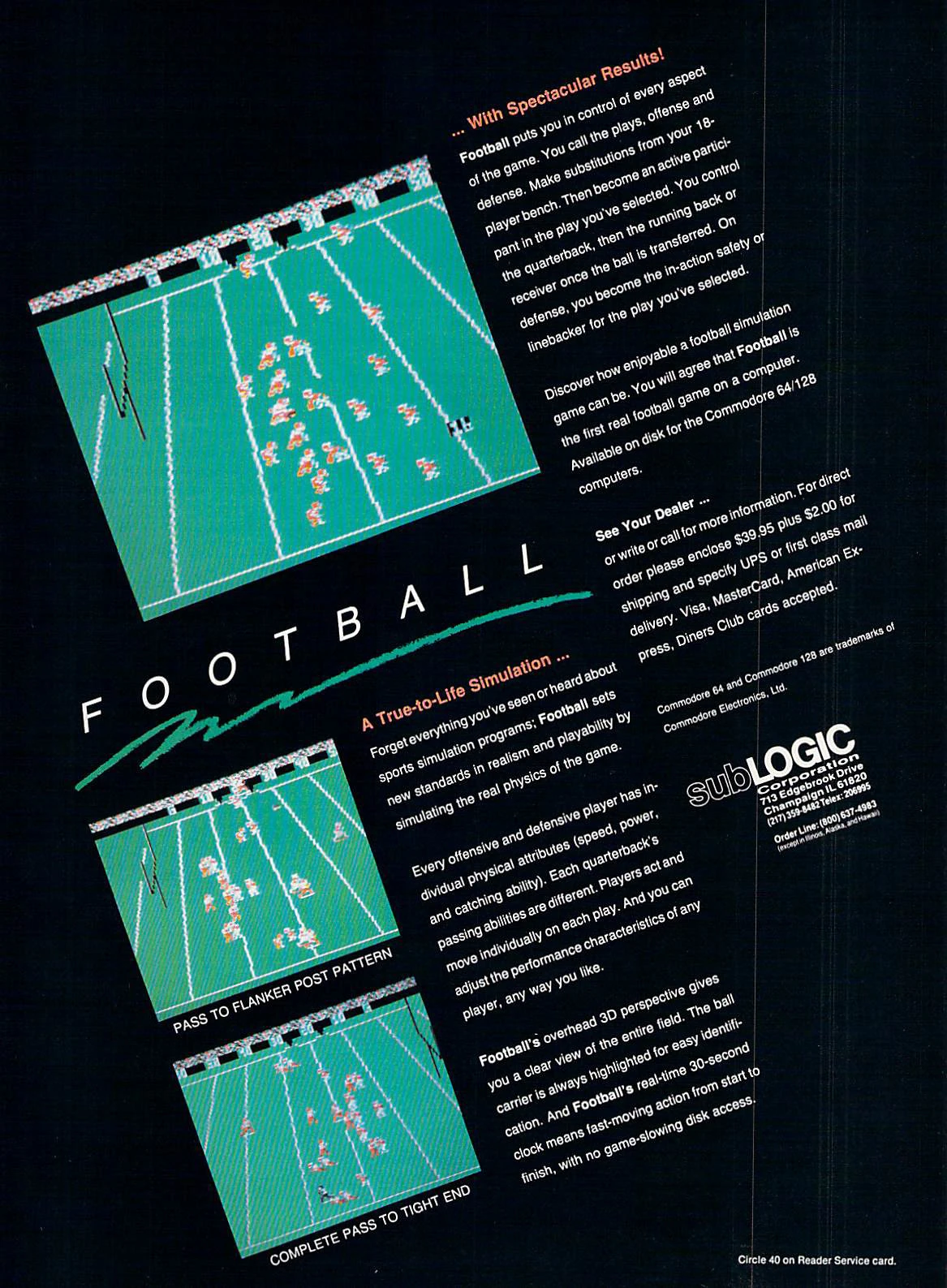Football (SubLOGIC) | Magazines from the Past Wiki | Fandom