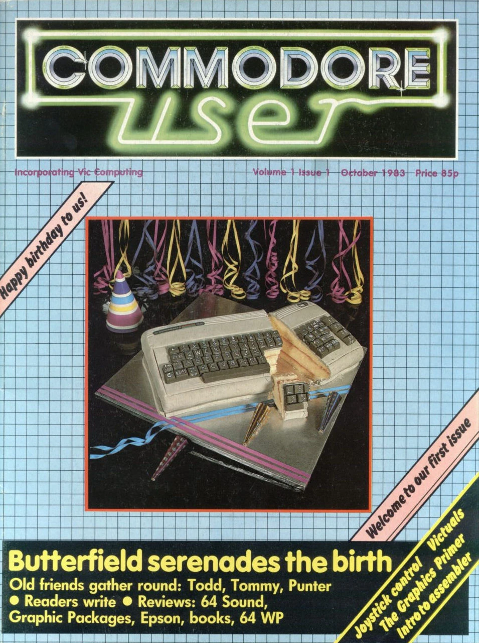 Commodore User Issue 1 | Magazines from the Past Wiki | Fandom