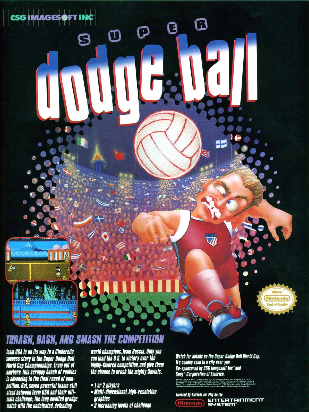 Super Dodge Ball | Magazines from the Past Wiki | Fandom