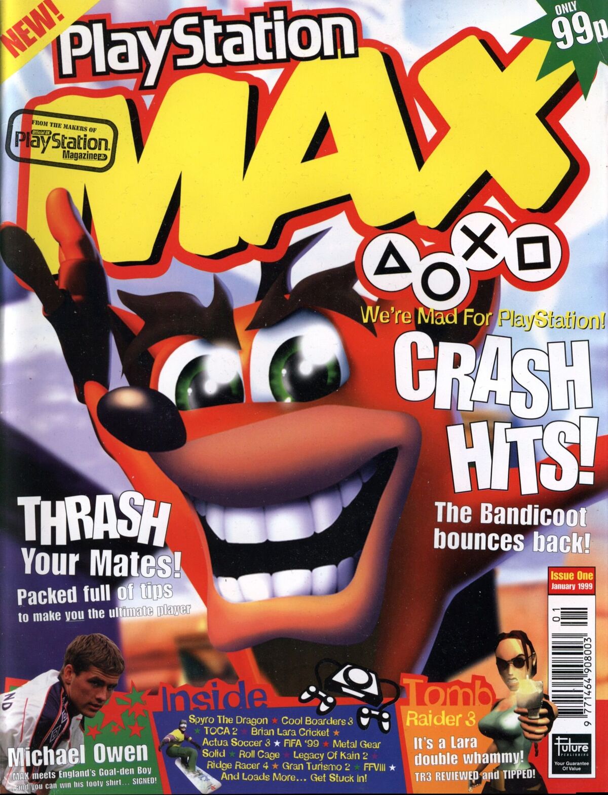 PlayStation Max Issue 1 | Magazines from the Past Wiki | Fandom