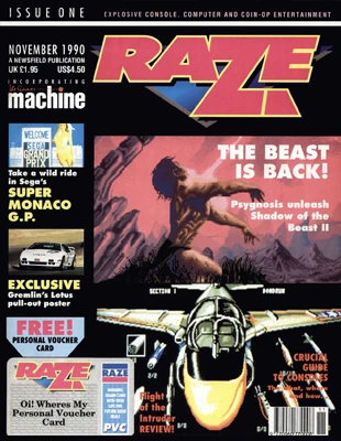 Raze Issue 1 | Magazines from the Past Wiki | Fandom