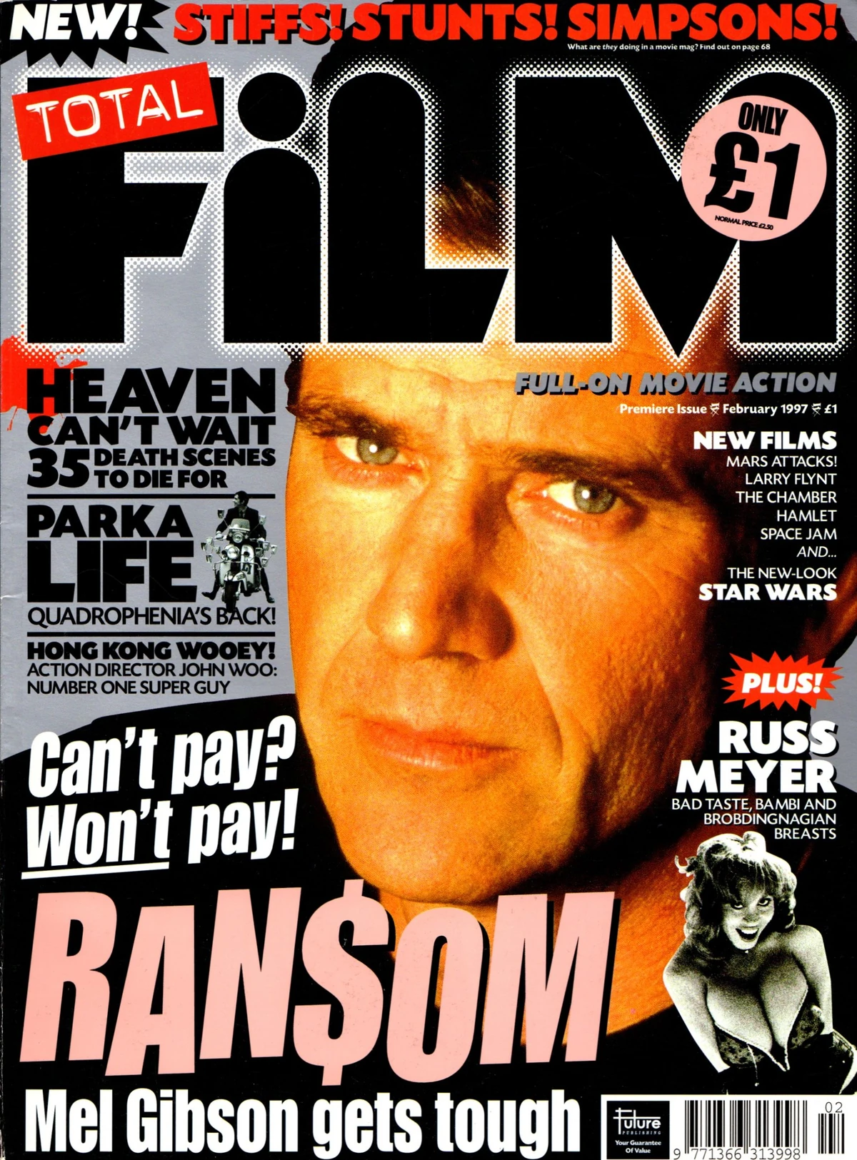 Total Film Issue 1 | Magazines from the Past Wiki | Fandom