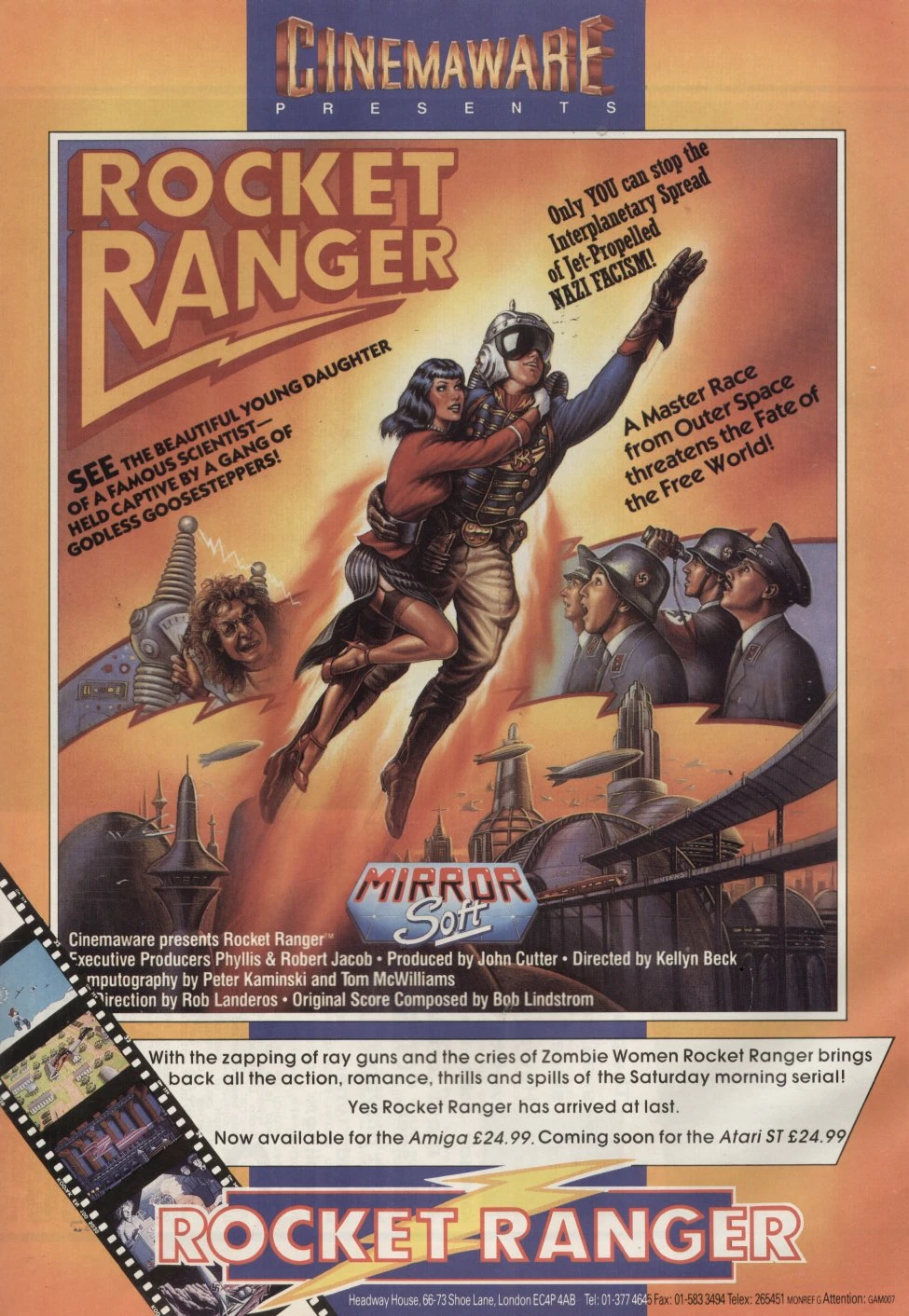 Rocket Ranger | Magazines from the Past Wiki | Fandom