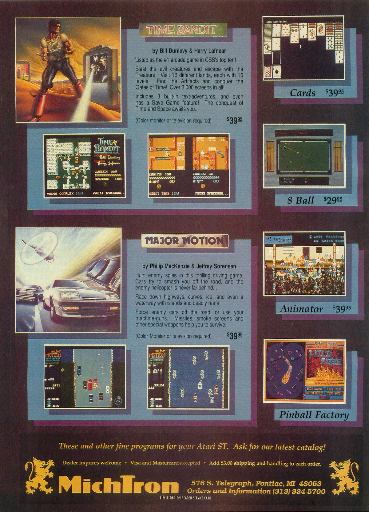 Major Motion | Magazines from the Past Wiki | Fandom