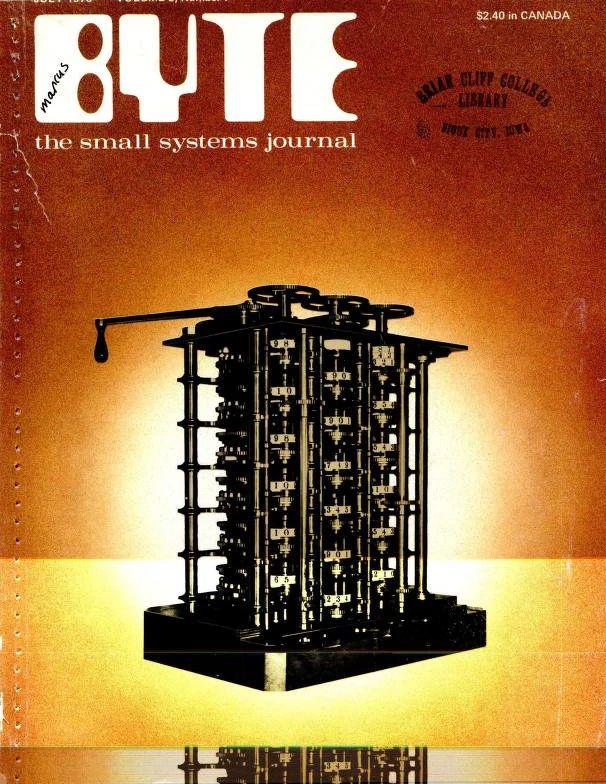 BYTE Issue 35 | Magazines from the Past Wiki | Fandom