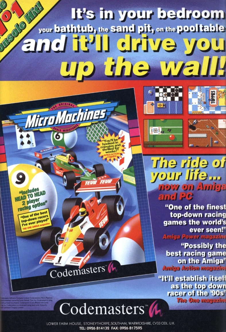 Micro Machines | Magazines from the Past Wiki | Fandom