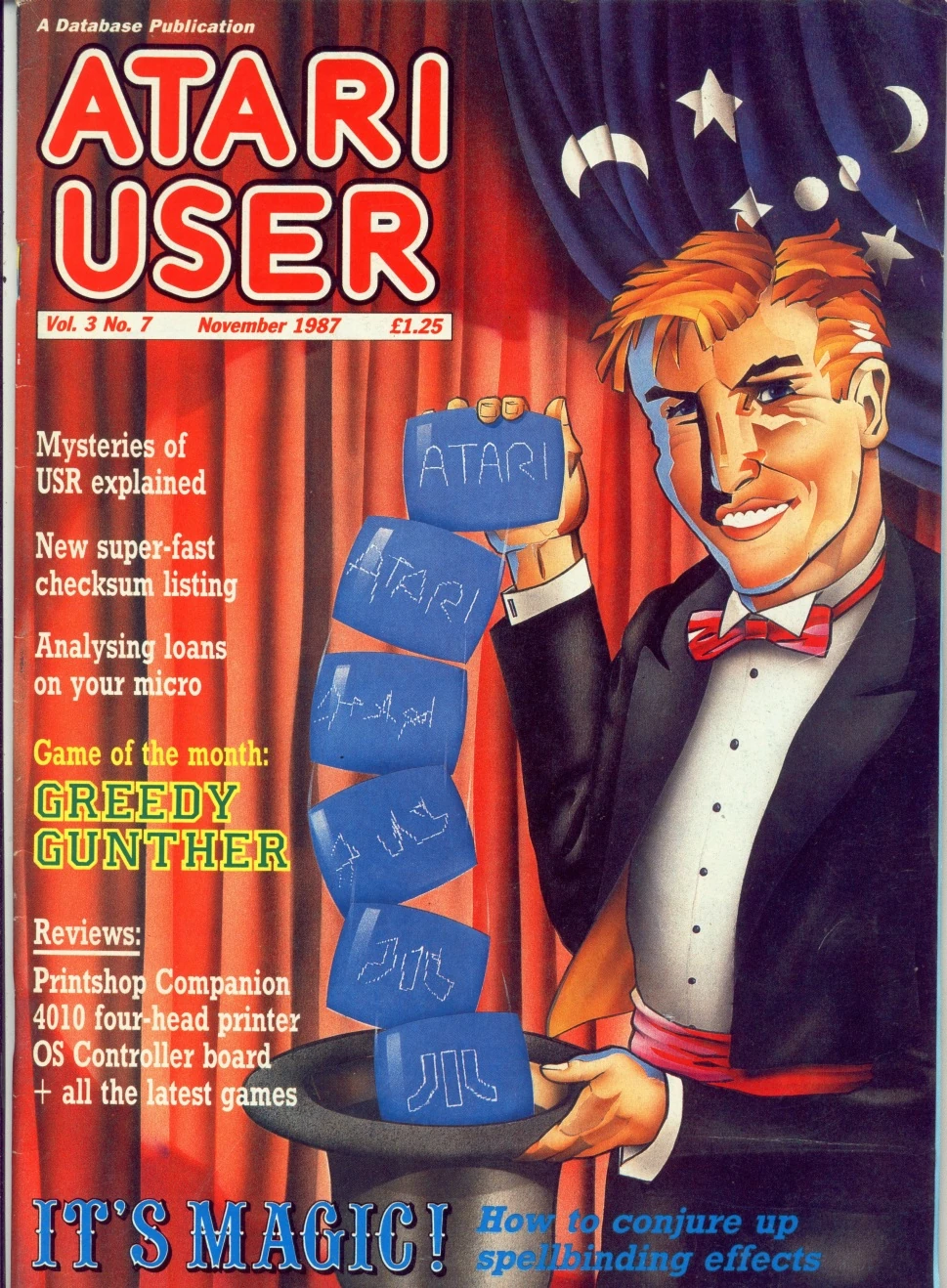 Atari User Vol.3 No.7 | Magazines from the Past Wiki | Fandom