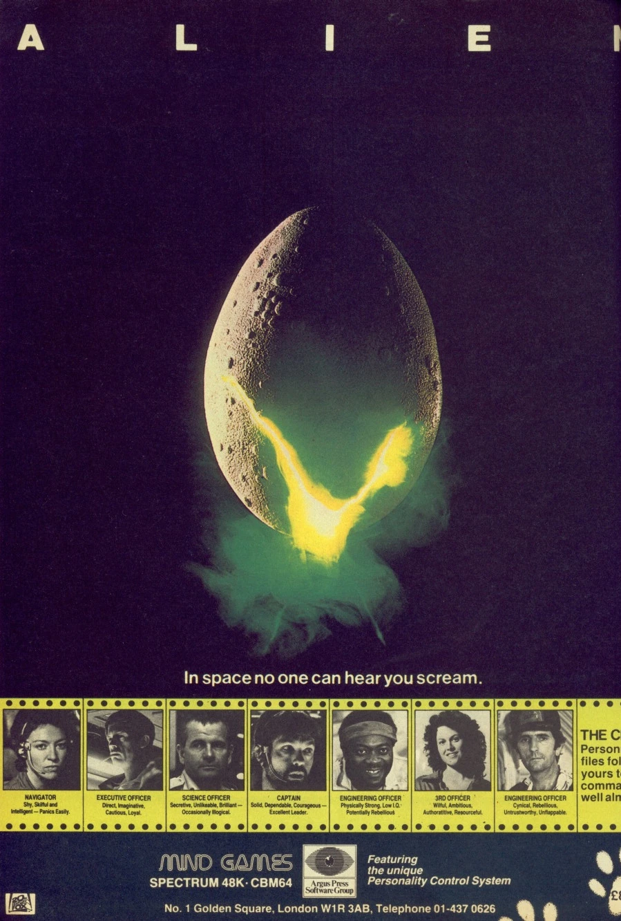 Alien (Mind Games) | Magazines from the Past Wiki | Fandom