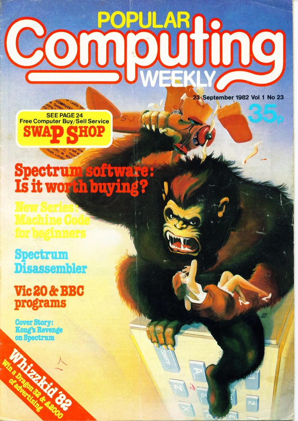 Popular Computing Weekly Vol.1 No.23 | Magazines from the Past Wiki ...