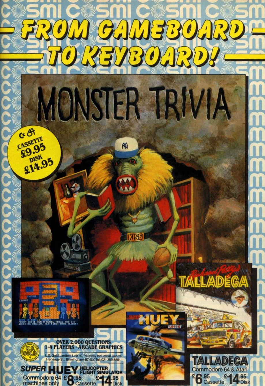 Monster Trivia | Magazines from the Past Wiki | Fandom