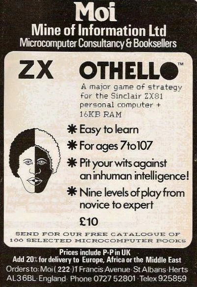 ZX Othello | Magazines from the Past Wiki | Fandom