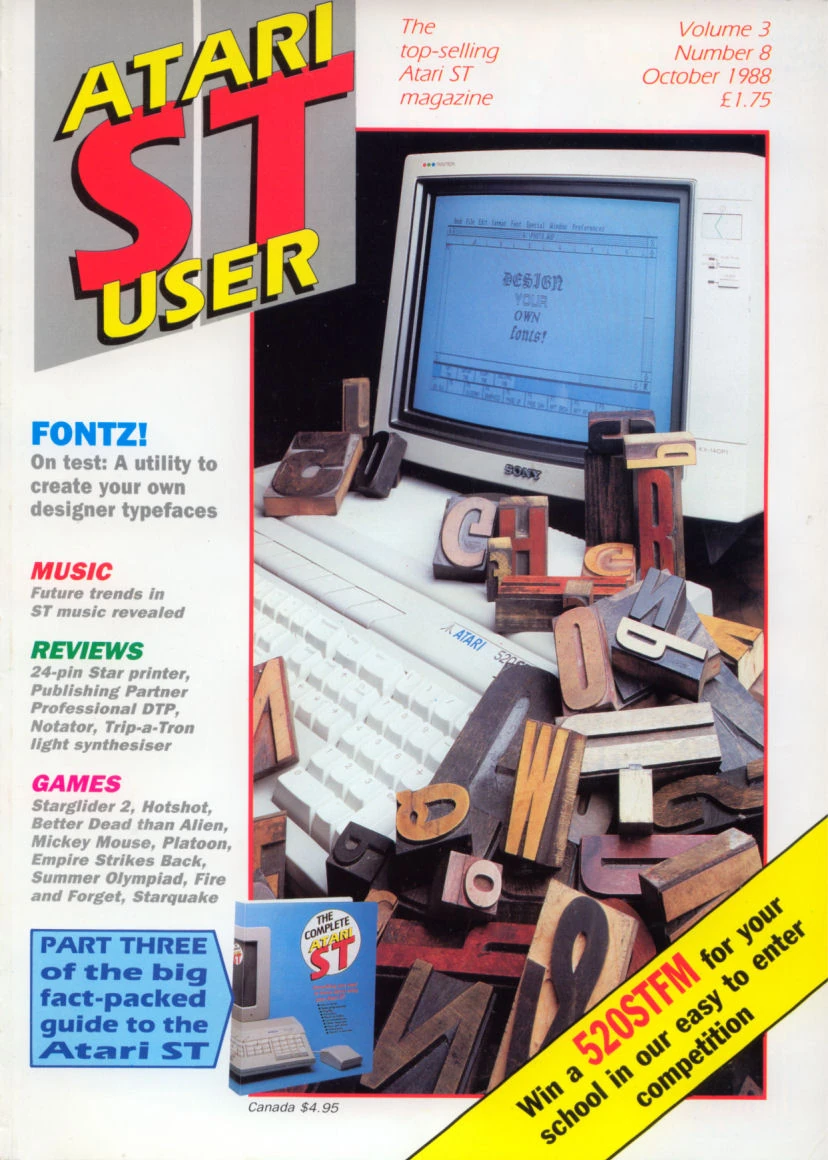 Atari ST User Issue 32 | Magazines from the Past Wiki | Fandom