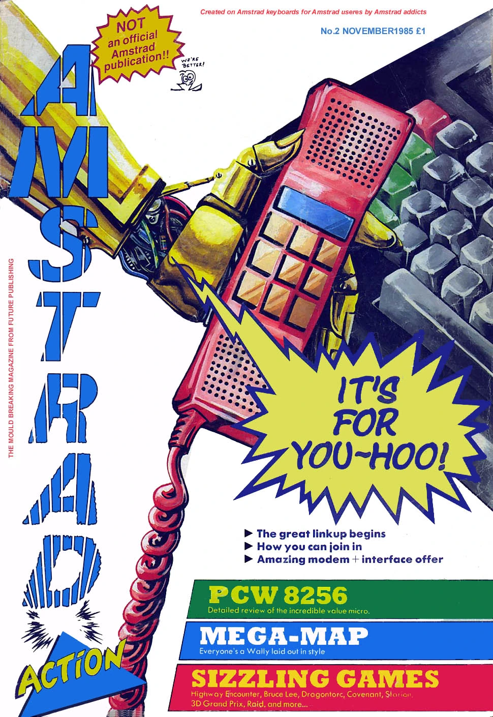 Amstrad Action Issue 2 | Magazines from the Past Wiki | Fandom