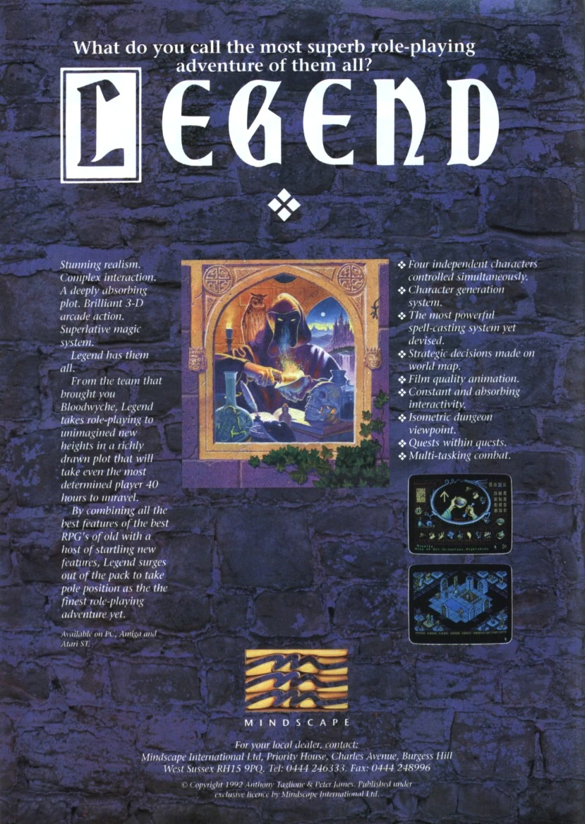 Legend | Magazines from the Past Wiki | Fandom