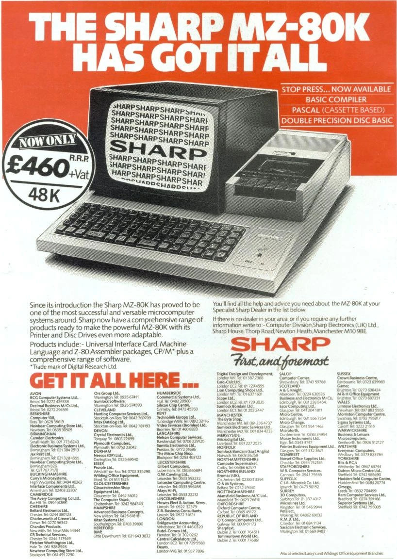 Category:Sharp MZ-80 Games | Magazines from the Past Wiki | Fandom