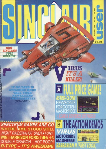 Sinclair User Issue 77 | Magazines from the Past Wiki | Fandom