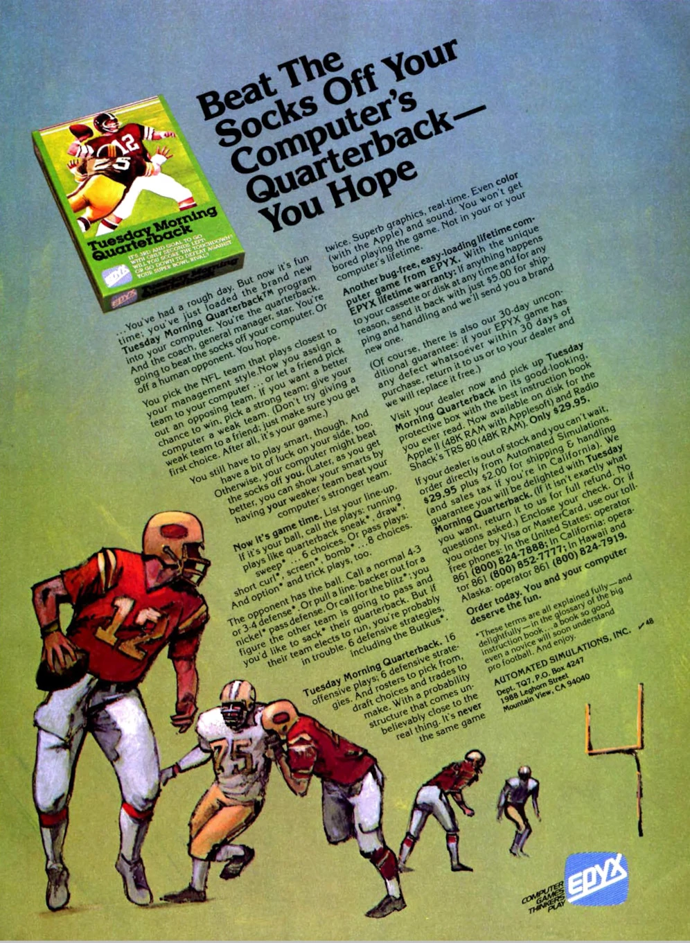 Tuesday Morning Quarterback | Magazines from the Past Wiki | Fandom