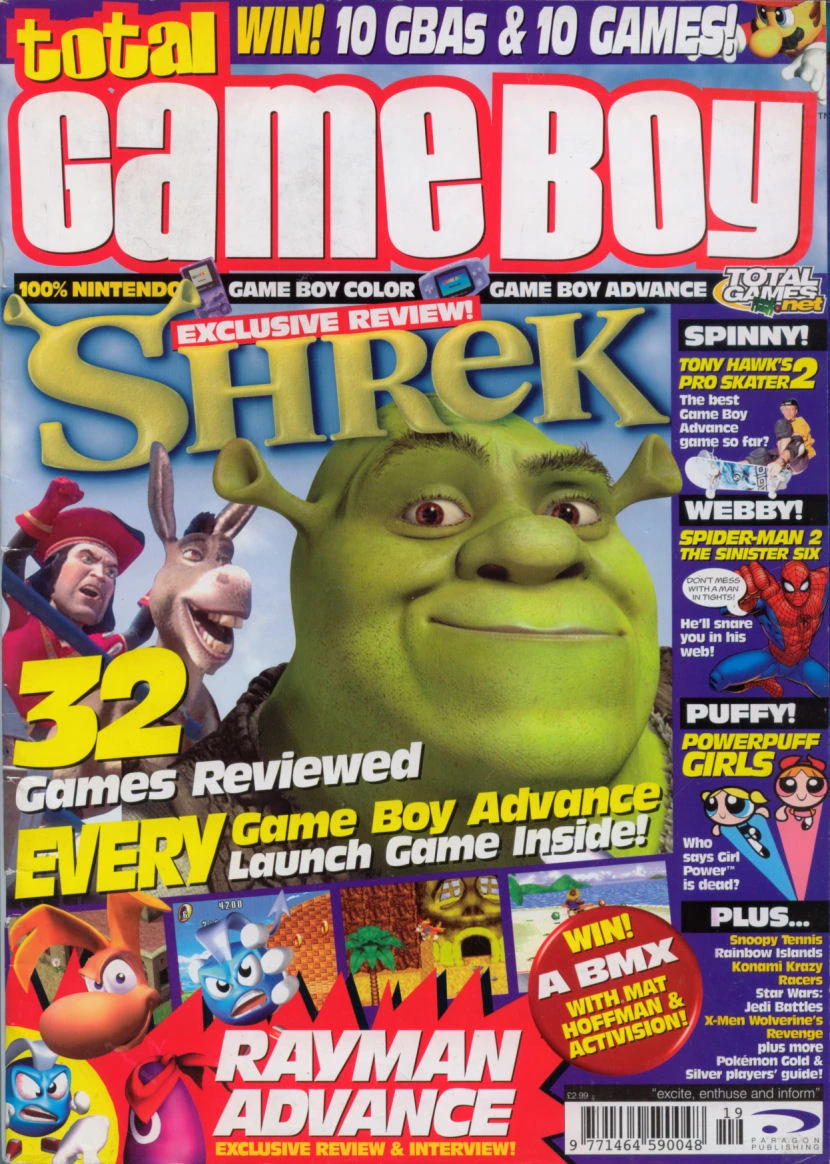 Total Game Boy Front Cover Gallery | Magazines from the Past Wiki | Fandom