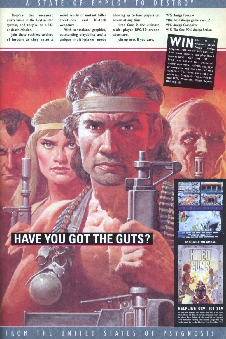 Hired Guns | Magazines from the Past Wiki | Fandom