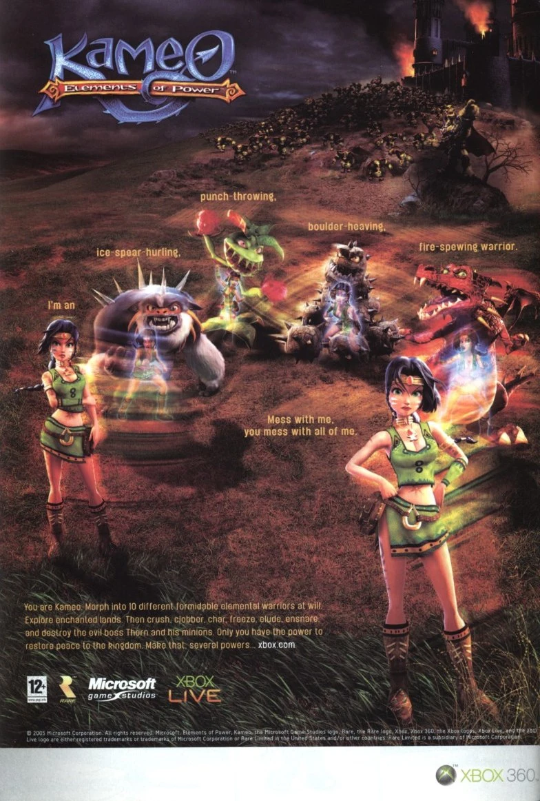 Kameo: Elements of Power | Magazines from the Past Wiki | Fandom