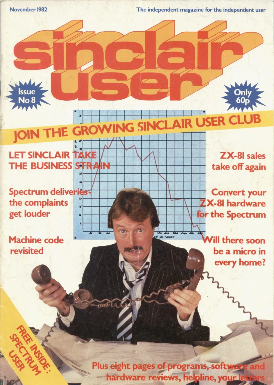 Sinclair User Issue 8 | Magazines from the Past Wiki | Fandom