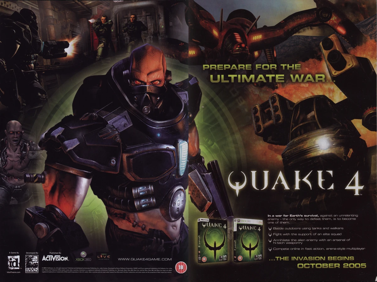 Quake 4 | Magazines from the Past Wiki | Fandom