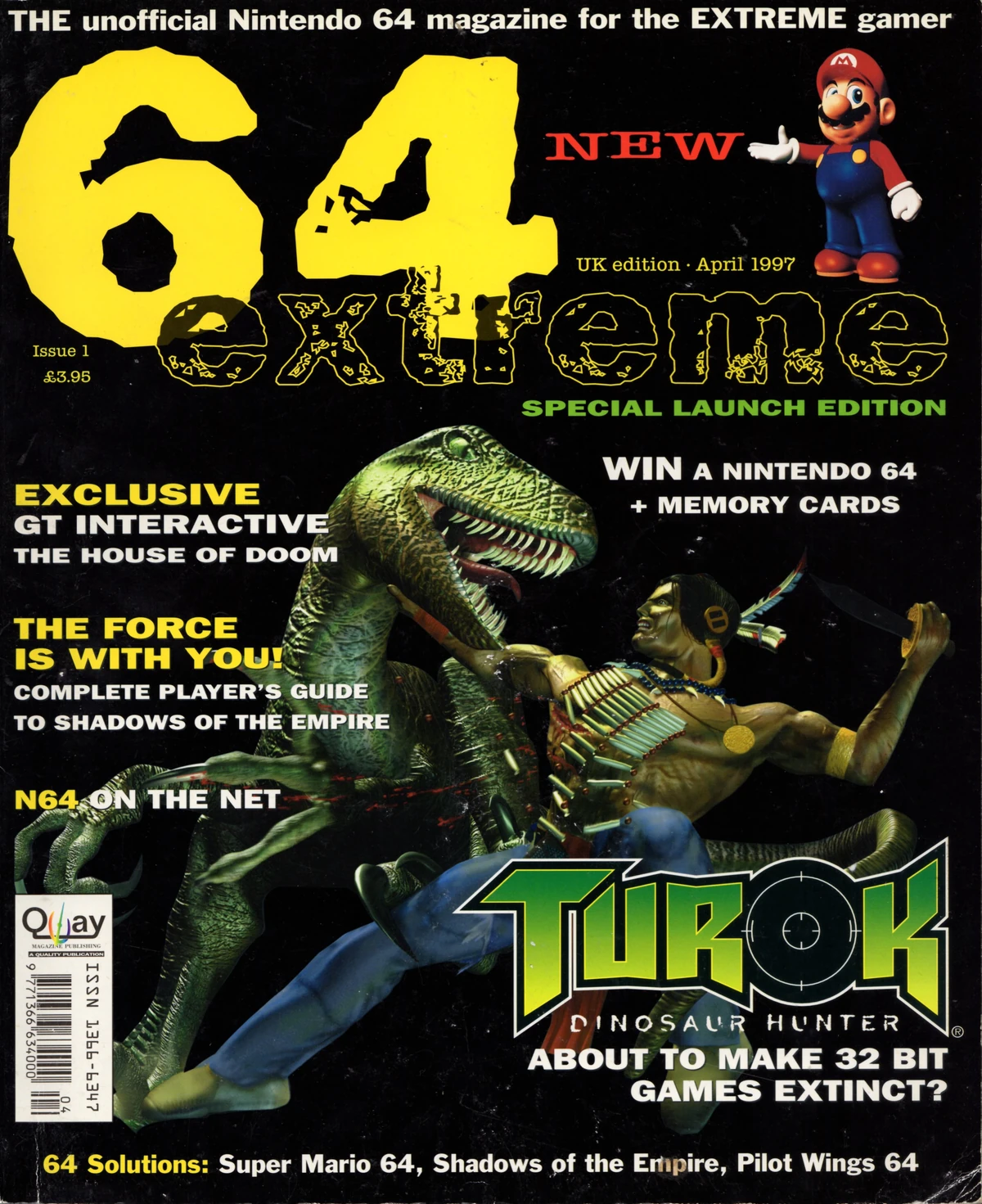 64 Extreme Front Cover Gallery | Magazines from the Past Wiki | Fandom