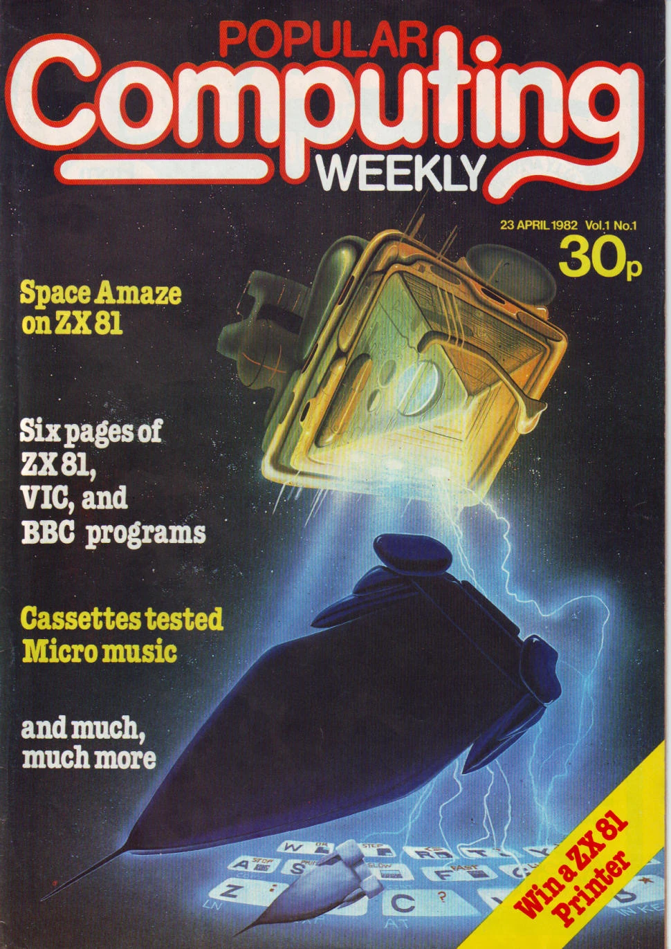 Popular Computing Weekly Front Cover Gallery | Magazines from the Past ...