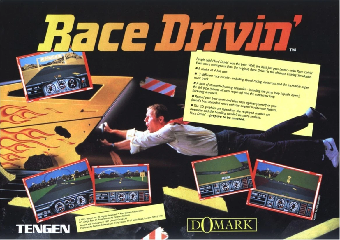 Race Drivin' | Magazines from the Past Wiki | Fandom