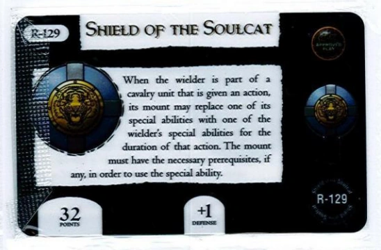 Shield of the Soulcat | Mage Knight Wiki | Fandom