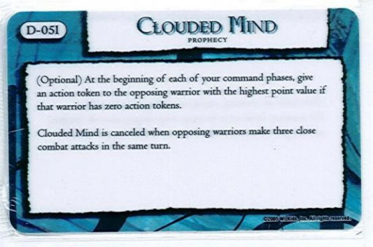 Clouded Mind | Mage Knight Wiki | Fandom