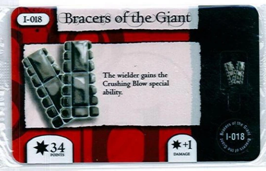 Bracers of the Giant | Mage Knight Wiki | Fandom