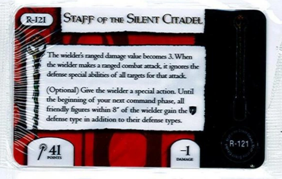 Staff of the Silent Citadel | Mage Knight Wiki | Fandom