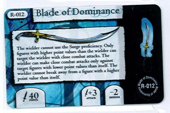 Blade of Dominance | Mage Knight Wiki | Fandom