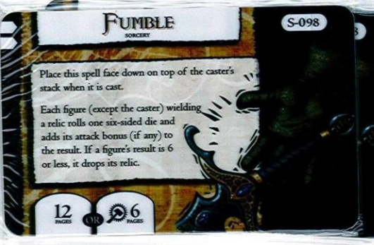 Fumble | Mage Knight Wiki | Fandom