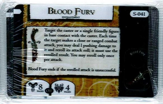 Blood Fury | Mage Knight Wiki | Fandom