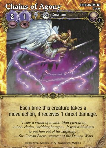 Chains of Agony | Mage Wars Wikia | Fandom