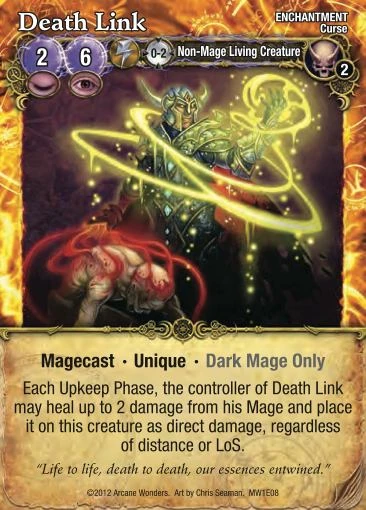 Death Link | Mage Wars Wikia | Fandom